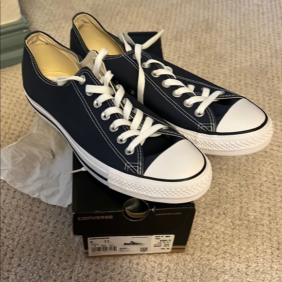 Converse | Shoes | Nwt Converse Allstar Navy | Poshmark
